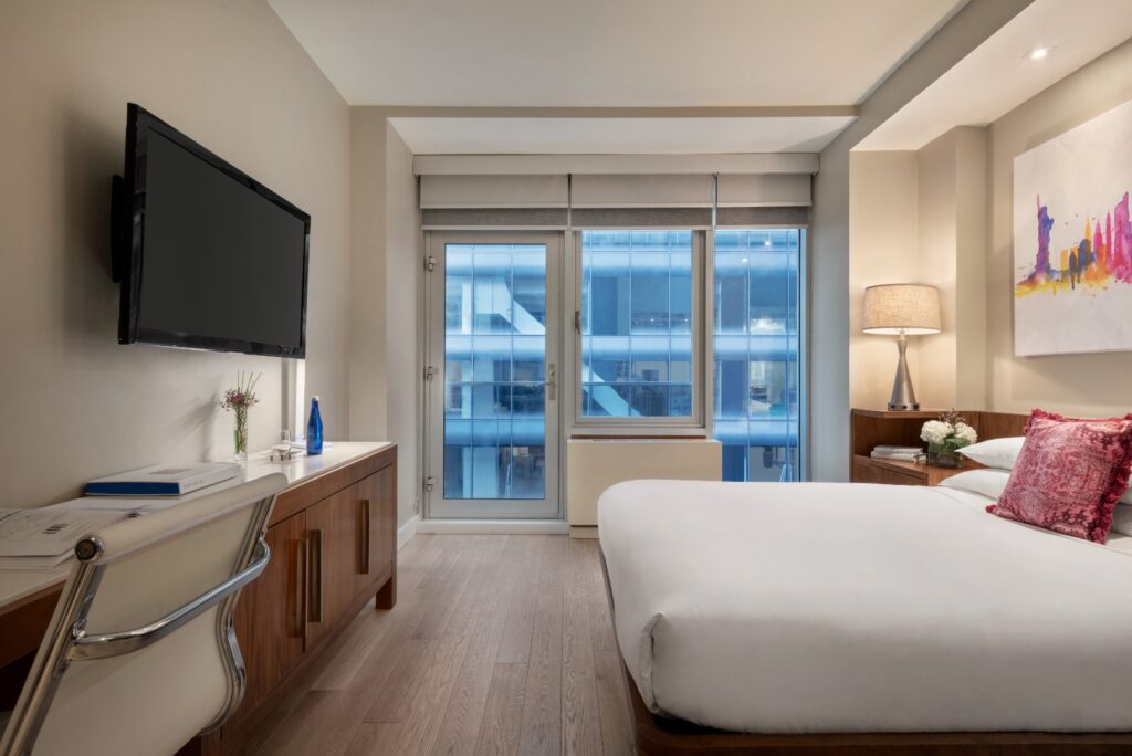Rooms & Suites with Private Balconies in NYC | The Gotham Hotel